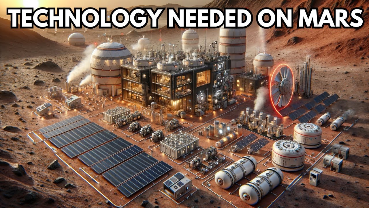What kind of technology is needed to live on Mars? - YouTube