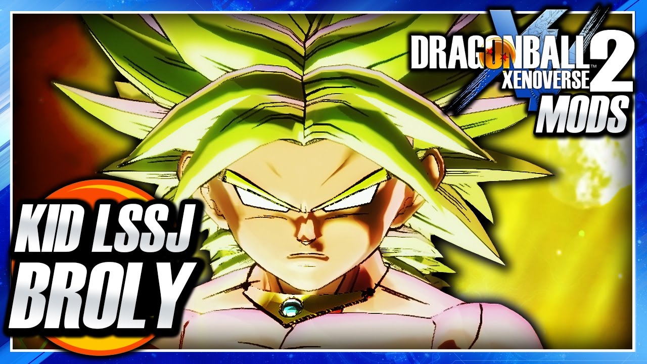 Dragon Ball Xenoverse 2 PC: Kid Broly DLC (Legendary Super Saiyan) Mod ...