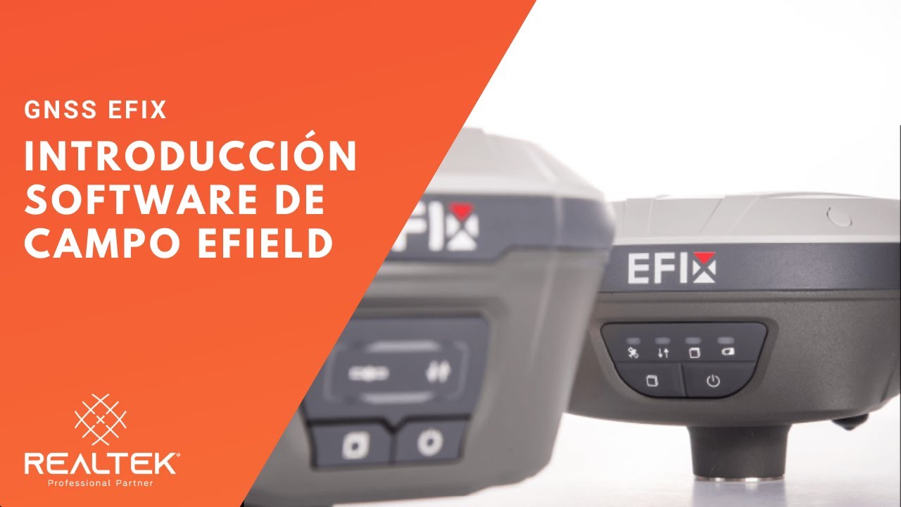 GNSS EFIX - Introducción Software de Campo Efield - YouTube