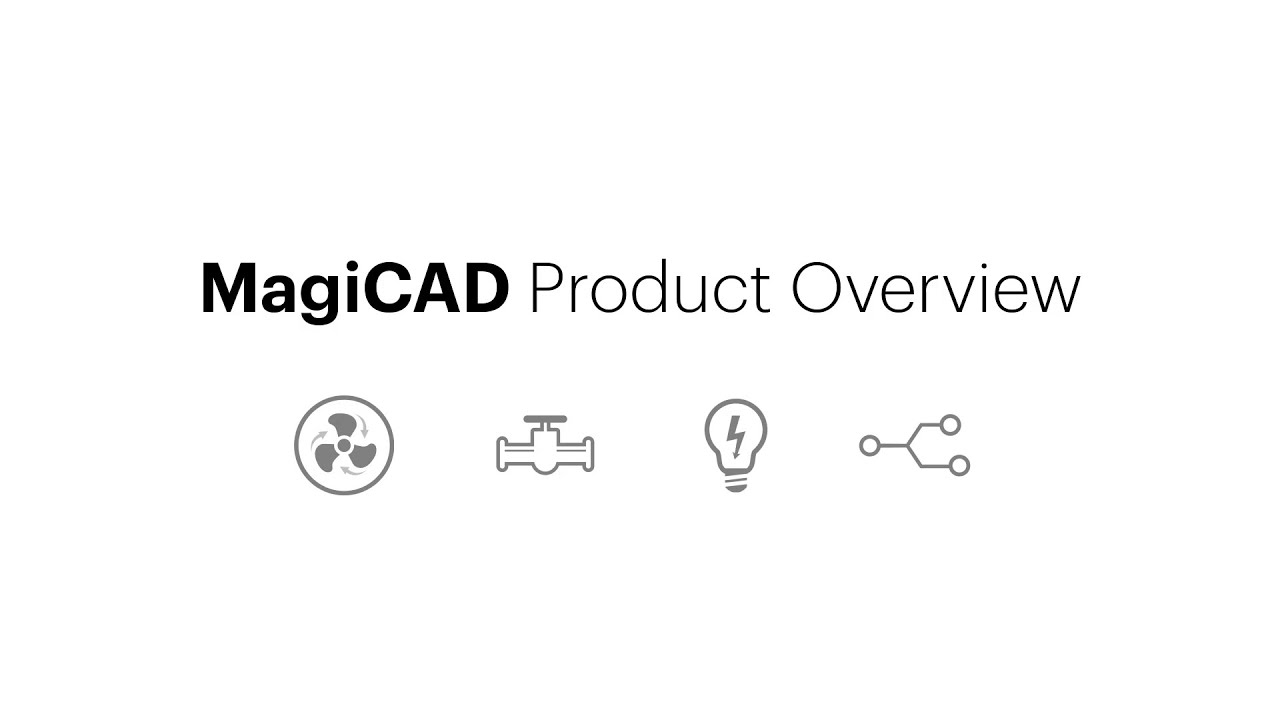 MagiCAD for Revit MEP - Quick Product Overview - YouTube