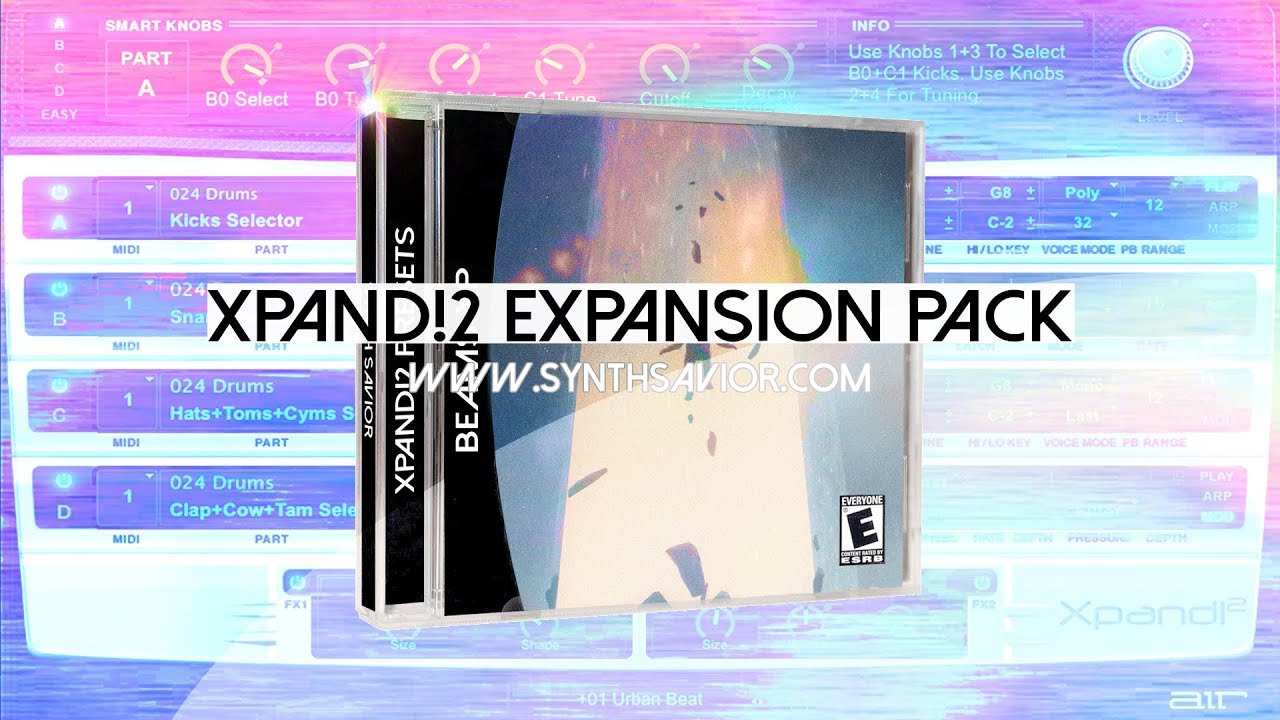 Xpand!2 Presets | Beams XP | Expansion Bank - YouTube