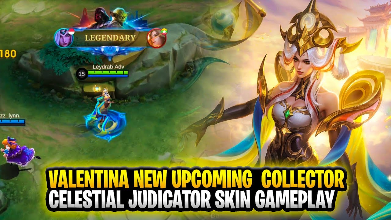 Valentina New Upcoming Collector Skin | Celestial Judicator Gameplay ...