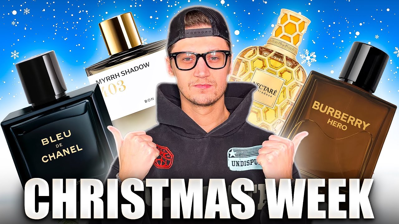 What I Wore CHRISTMAS Week - Weekly Fragrance Rotation #156 - YouTube