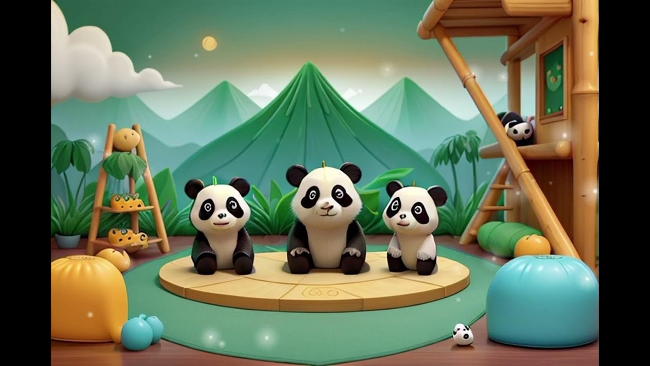 counting little pandas|pandacartoon|nurseryrhyme & kids songs|babysong ...