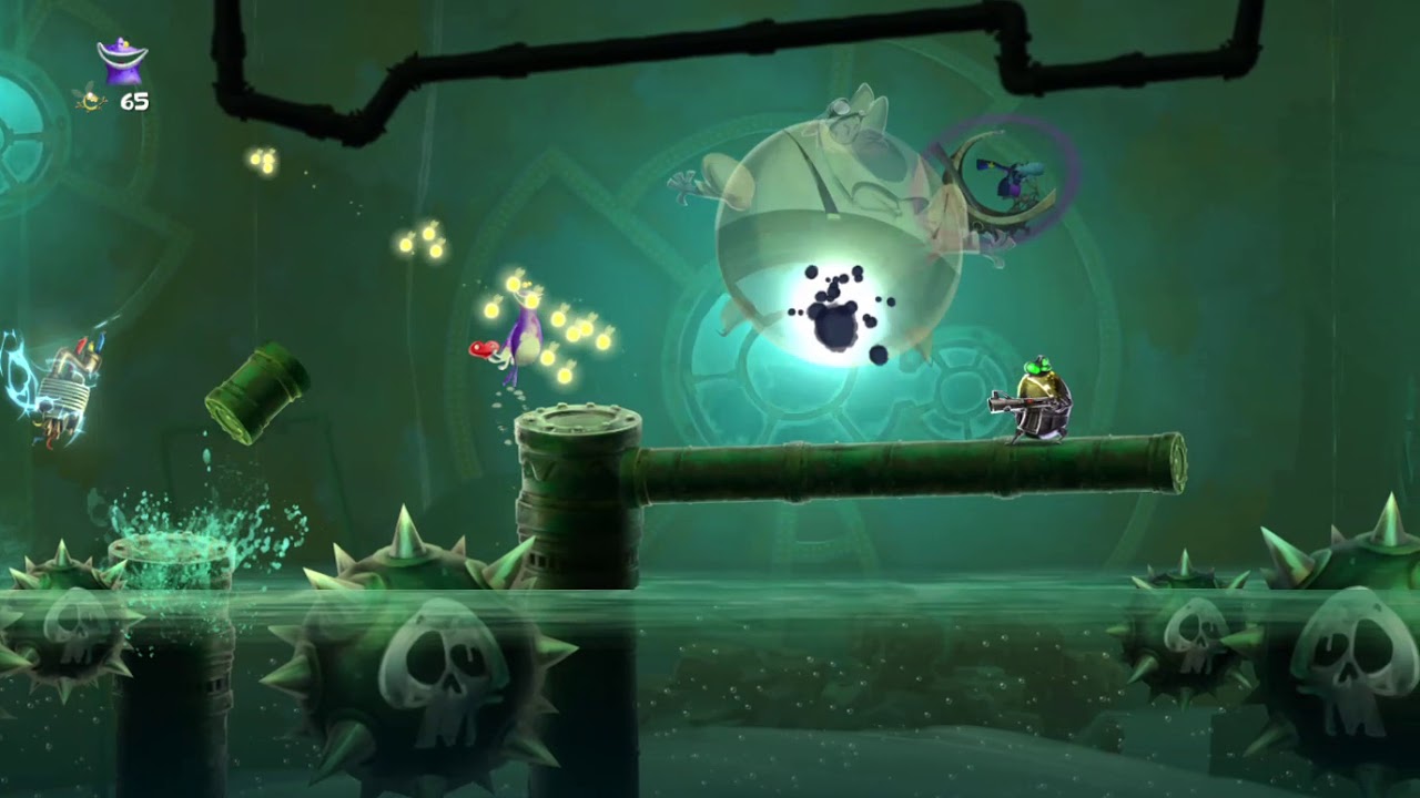 Gameplay for Kids! There's Always a Bigger Fish - Rayman - YouTube