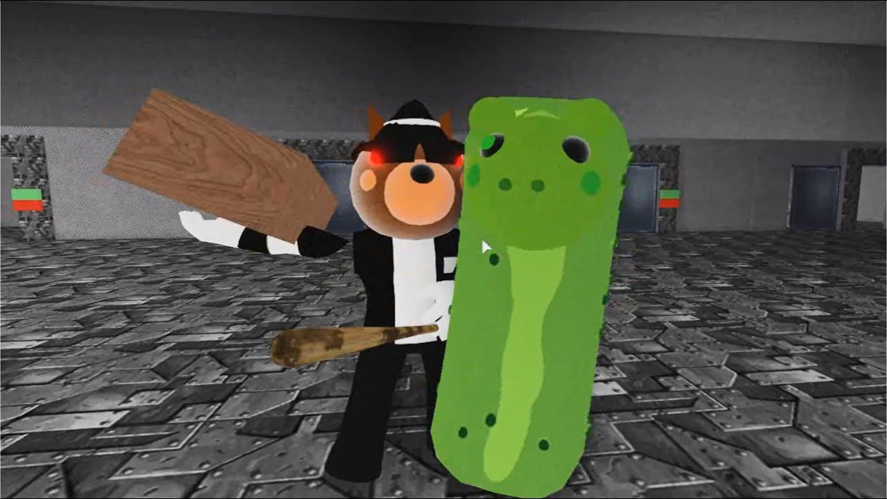 Double Piggy Doggy Coffin Dance + Piggy PICKLE JUMPSCARE - YouTube