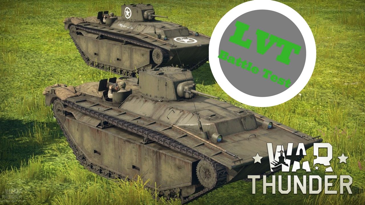 Tanks of Warthunder: LVT (A) (1) History and Battle Test - YouTube