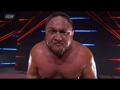 Samoa Joe destroyed Roderick Strong Grand Slam World Title Final at AEW Dynamite 13 September ...