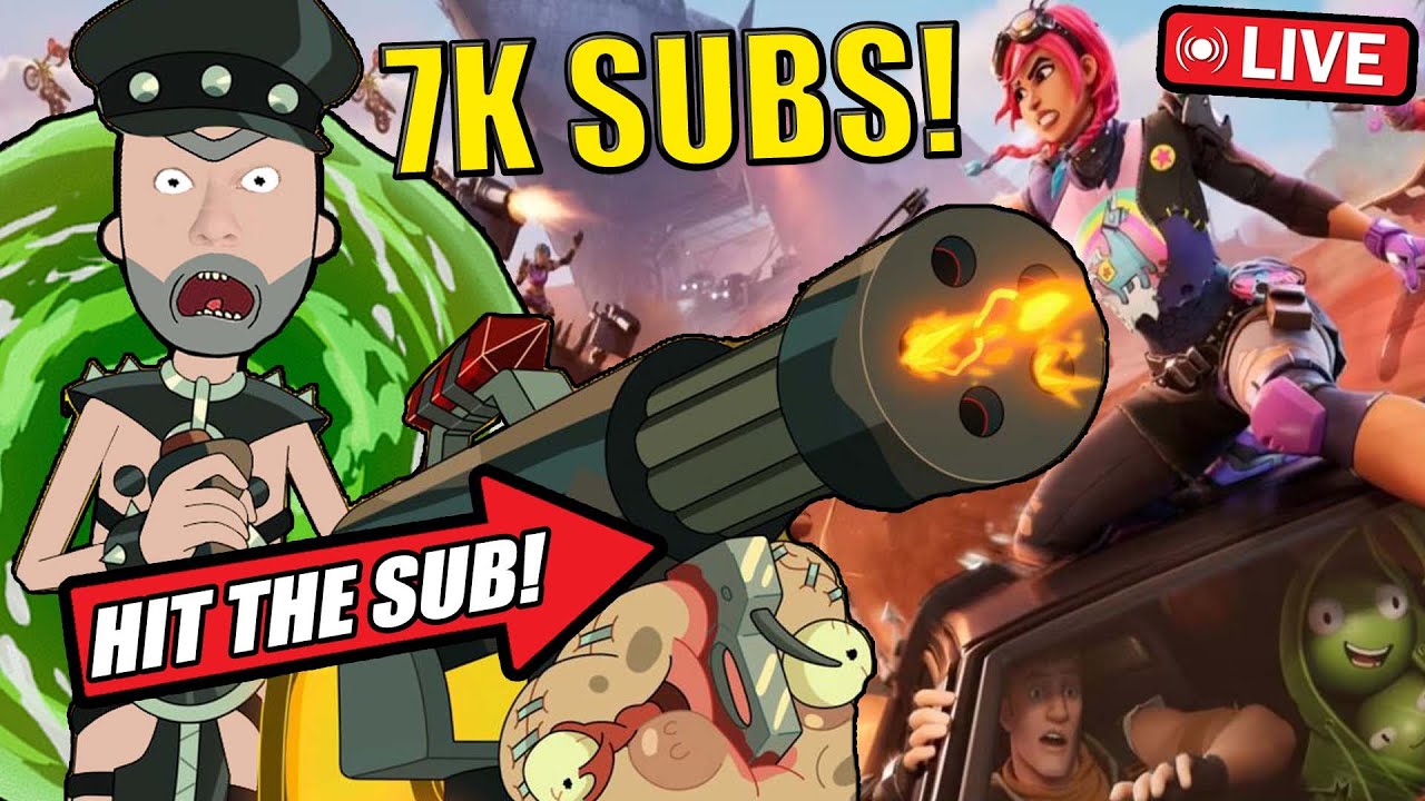 🔴LIVE - HELP ME HIT 7K SUBS! - YouTube