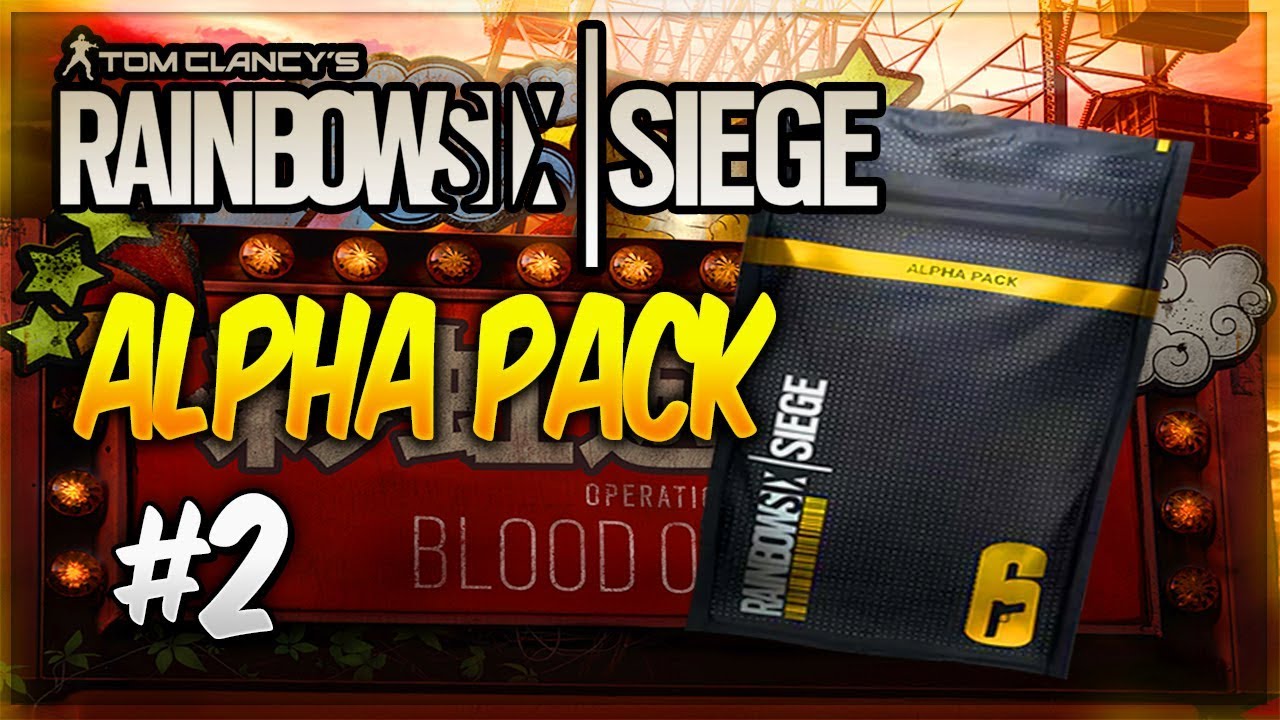 RAINBOW SIX SIEGE - ALFA PACK SPACCHETTAMENTO #2 - PS4 - YouTube