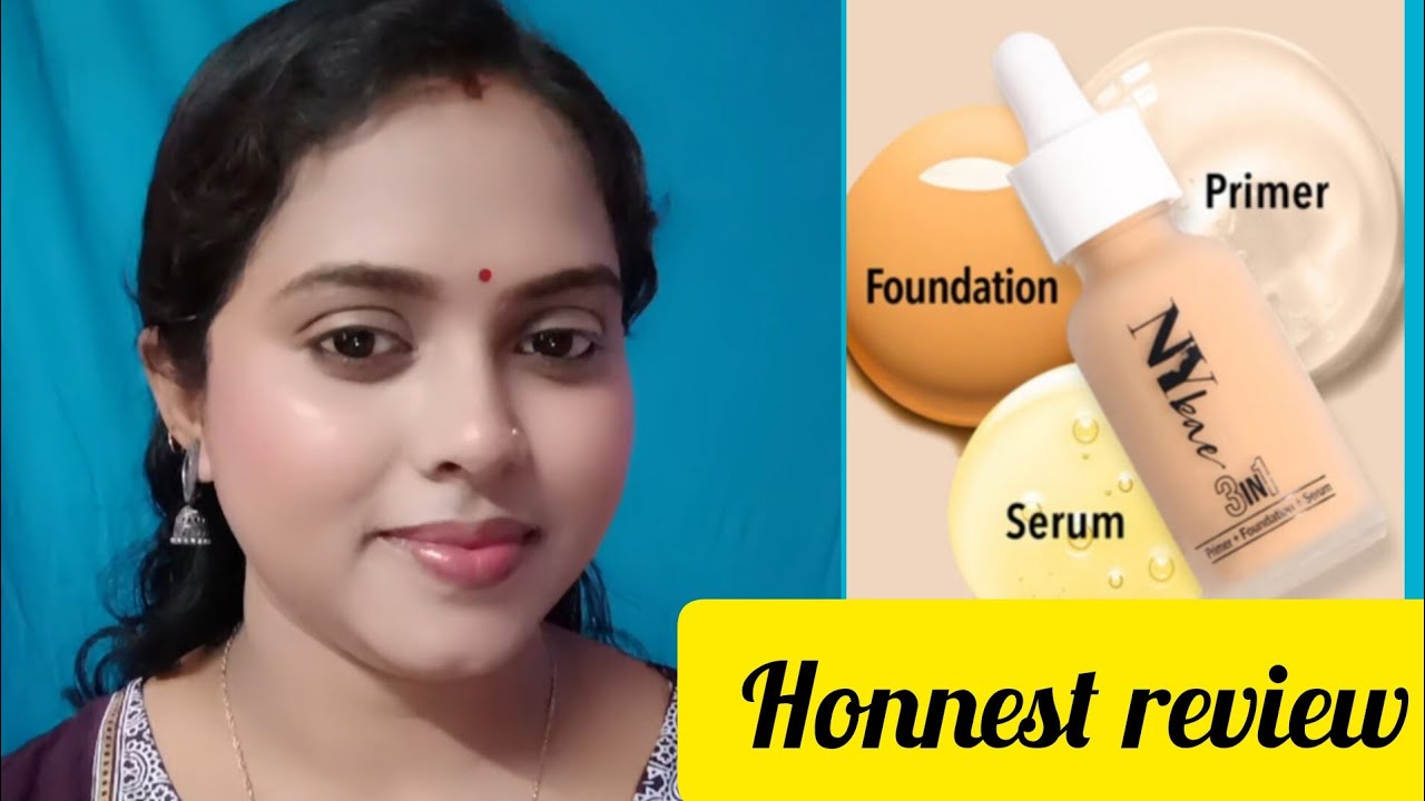 NYbee serum foundation honnest review #makeup#beautycare #video - YouTube