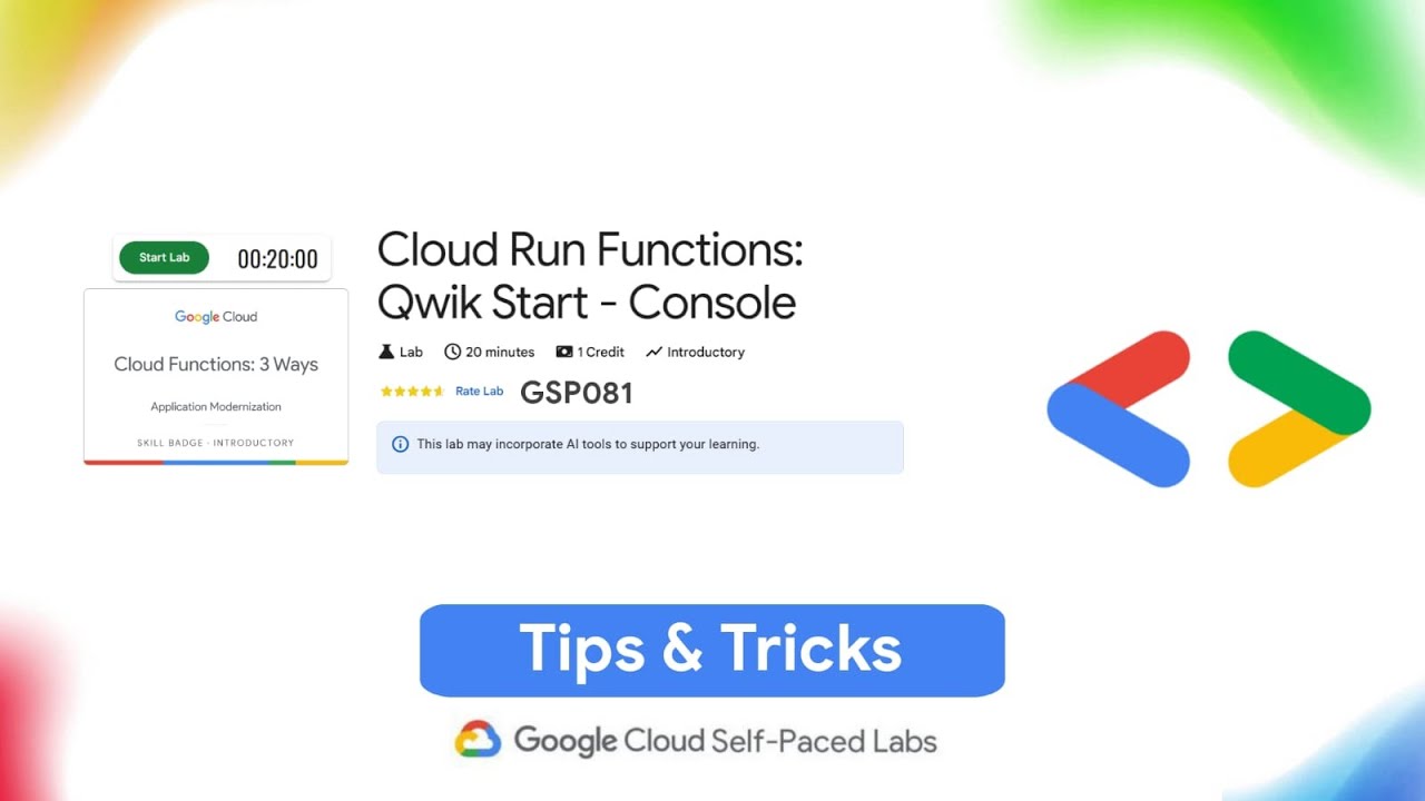 Coud Run Functions : Qwik Start - Console | Google Developers Group on Campus MAKAUT | #GSP081 ...