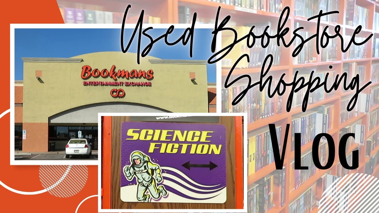 Let's Go Shopping at Bookman's! Vlog and Haul - YouTube