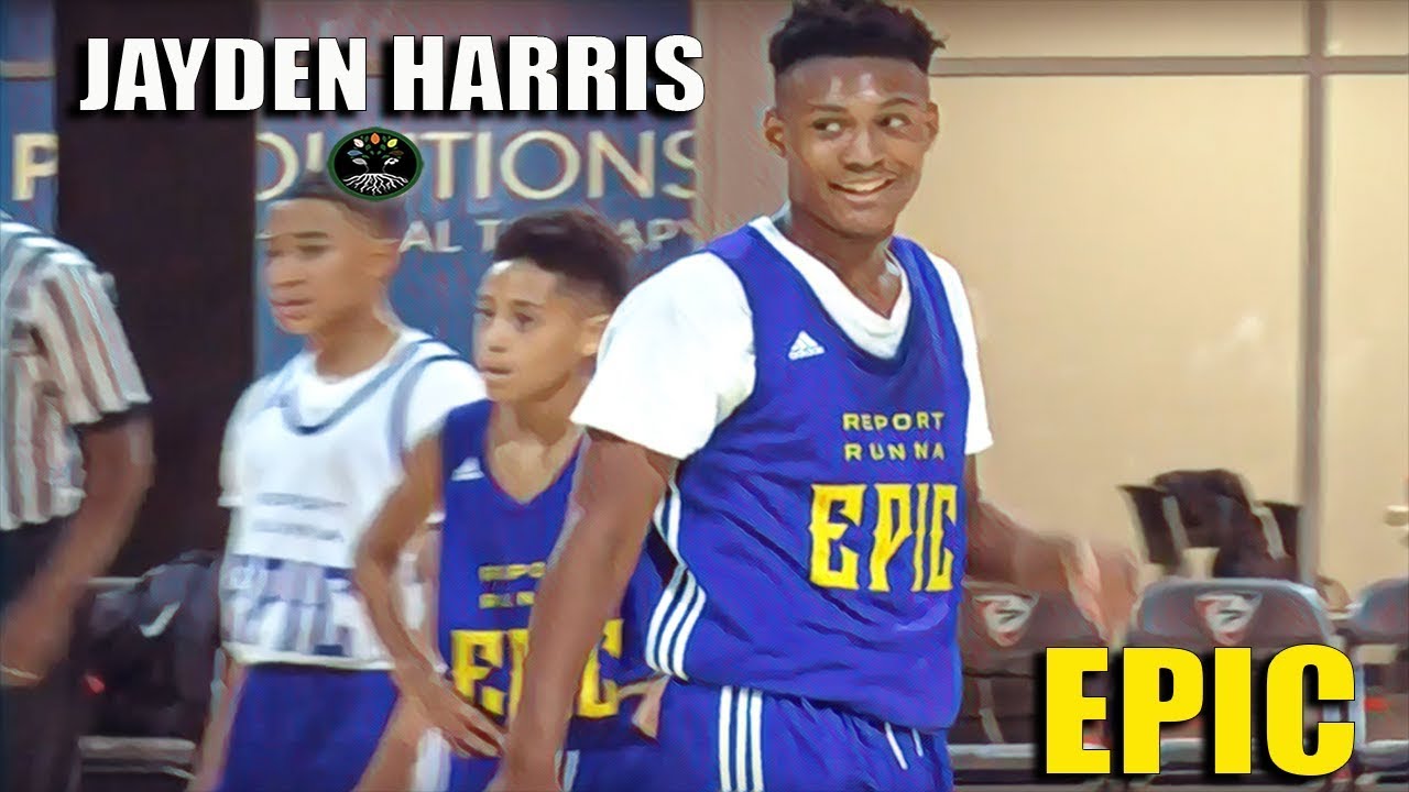 JAYDEN HARRIS IS A FUTURE NBA SUPERSTAR ??? | WENT BEAST MODE AT EPIC ...