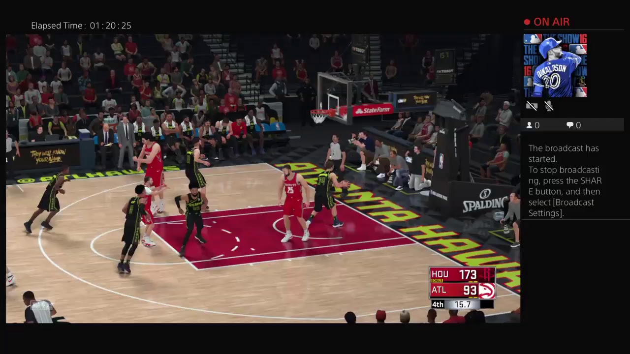 Game 10 Rockets MyLeague: Rockets @ Hawks November 3, 2017 - YouTube