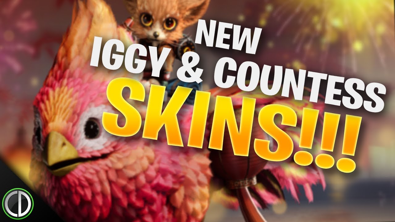 NEW SKINS FOR IGGY AND COUNTESS!!! @mokneeverse5296 - Paragon The ...