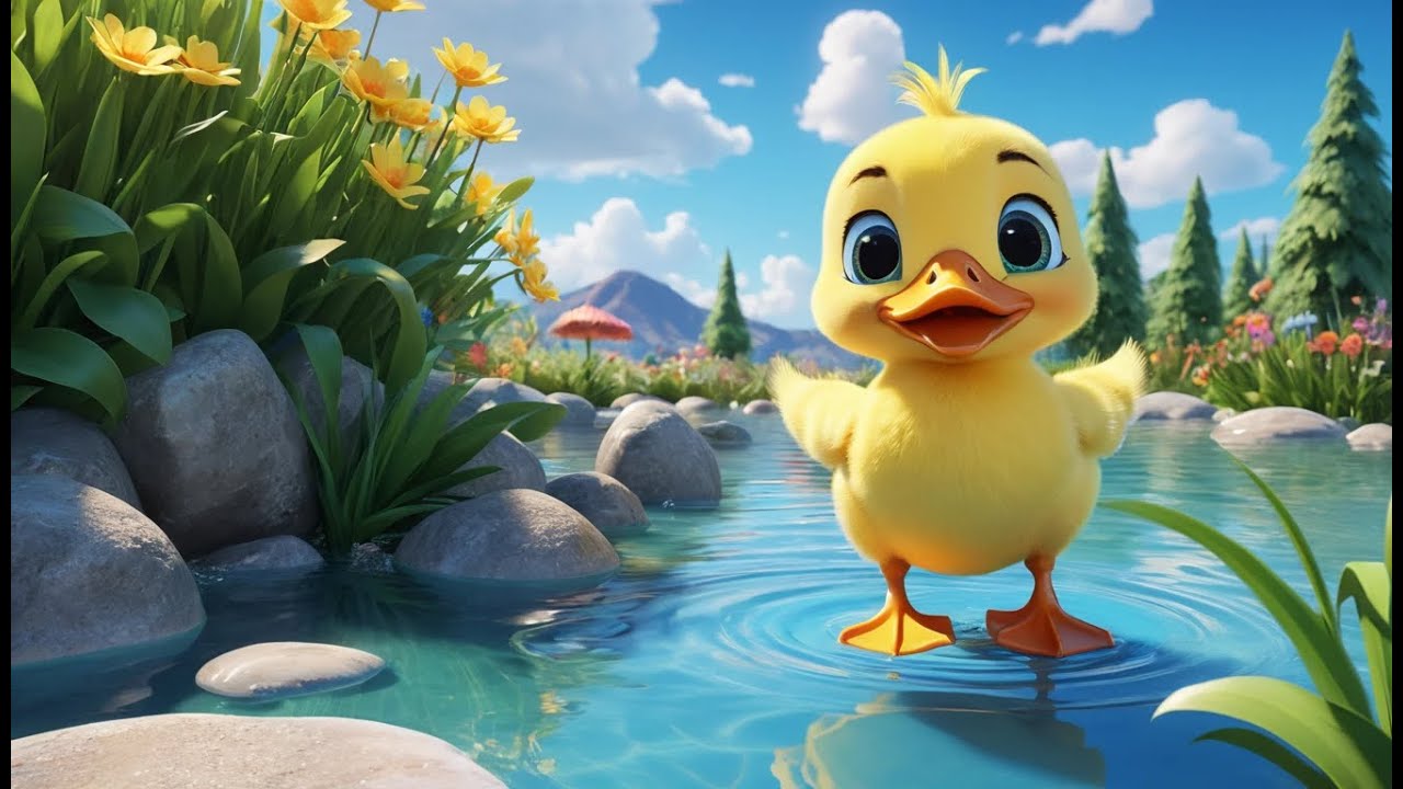 Baby Duck Quack Quack Quack | Fun Animal Sounds Song for Kids ...