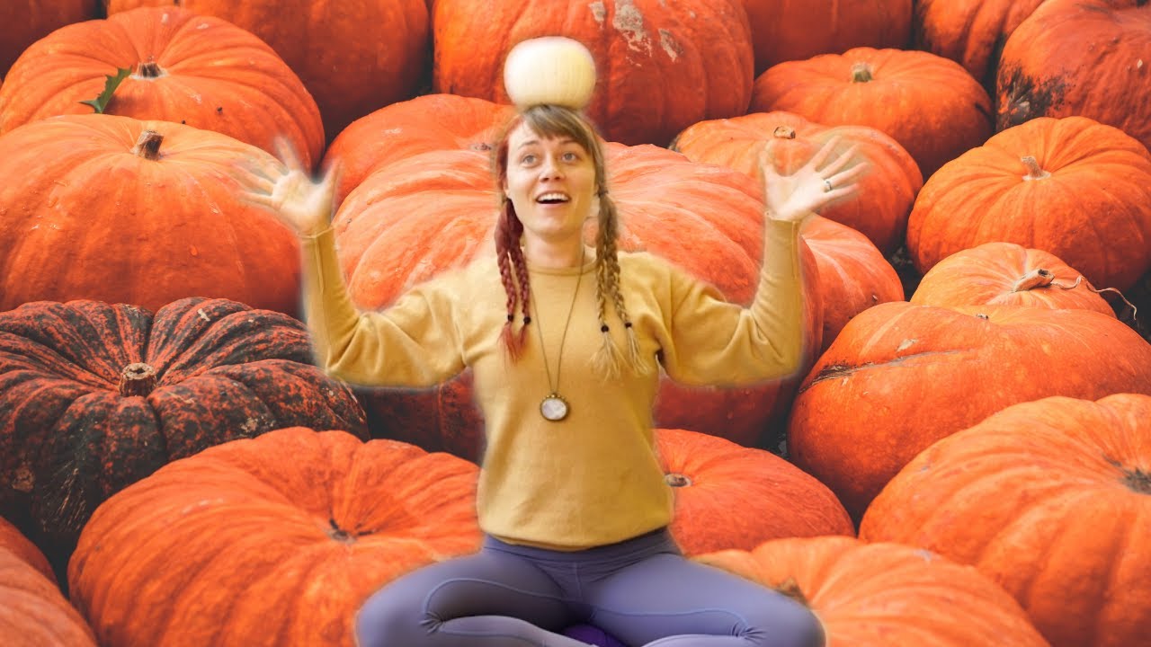 The VERY Hairy Pumpkin ~ Pumpkin Kids Yoga - YouTube
