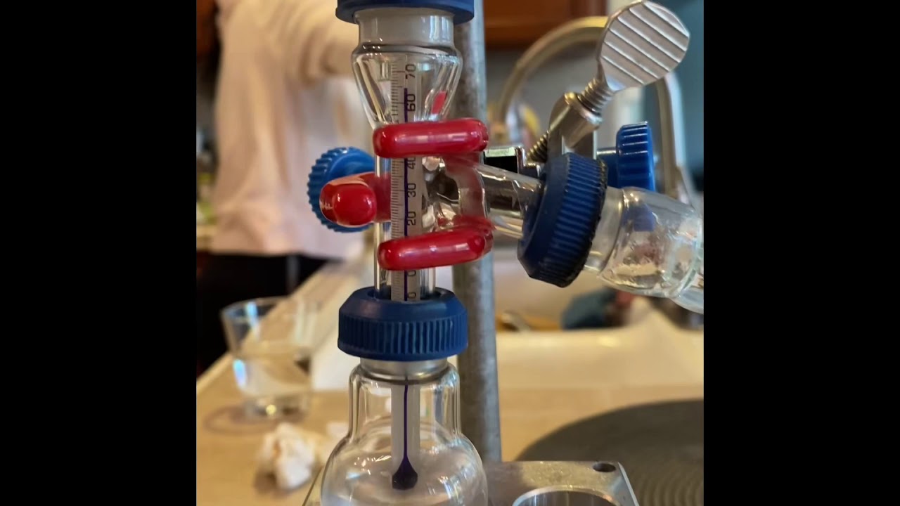 Simple Distillation (Acetone-Water) - YouTube