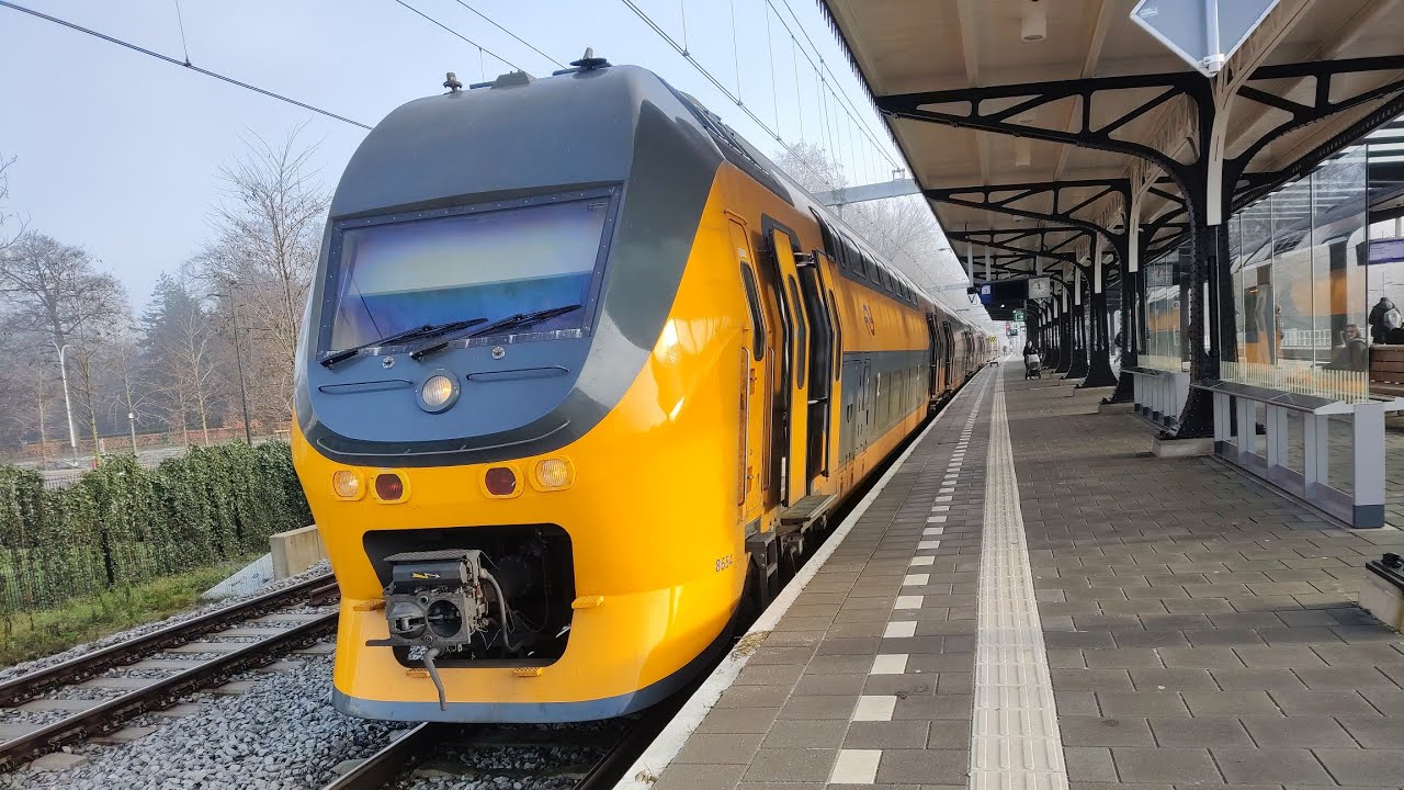 NS Virm 8654 Aankomst Station Driebergen-Zeist - YouTube