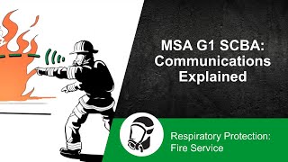 MSA G1 SCBA: Integrated TIC Features | Doovi