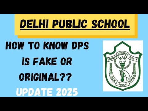 Original Delhi Public Schools in India| Original DPS Schools 2025 - YouTube