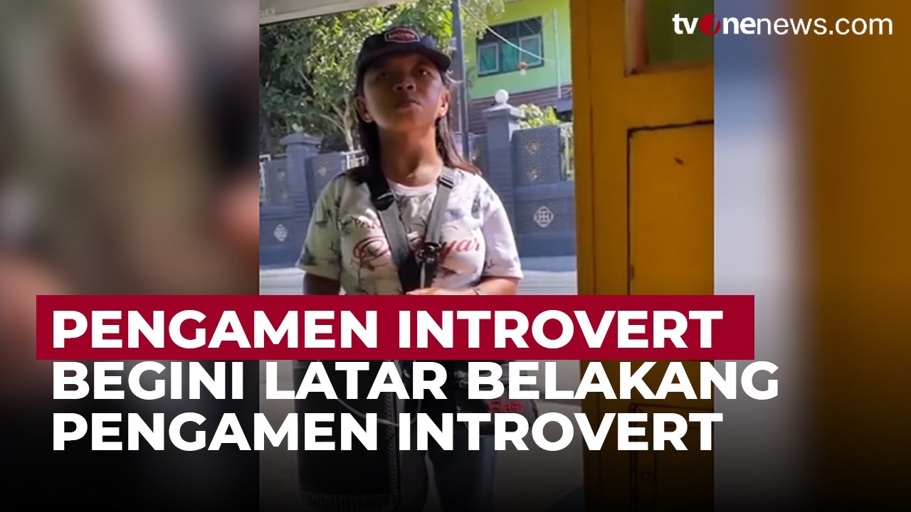 Sempat Viral Dijuluki Pengamen Introvert, Begini Latar Belakangnya | OneNews Update - YouTube