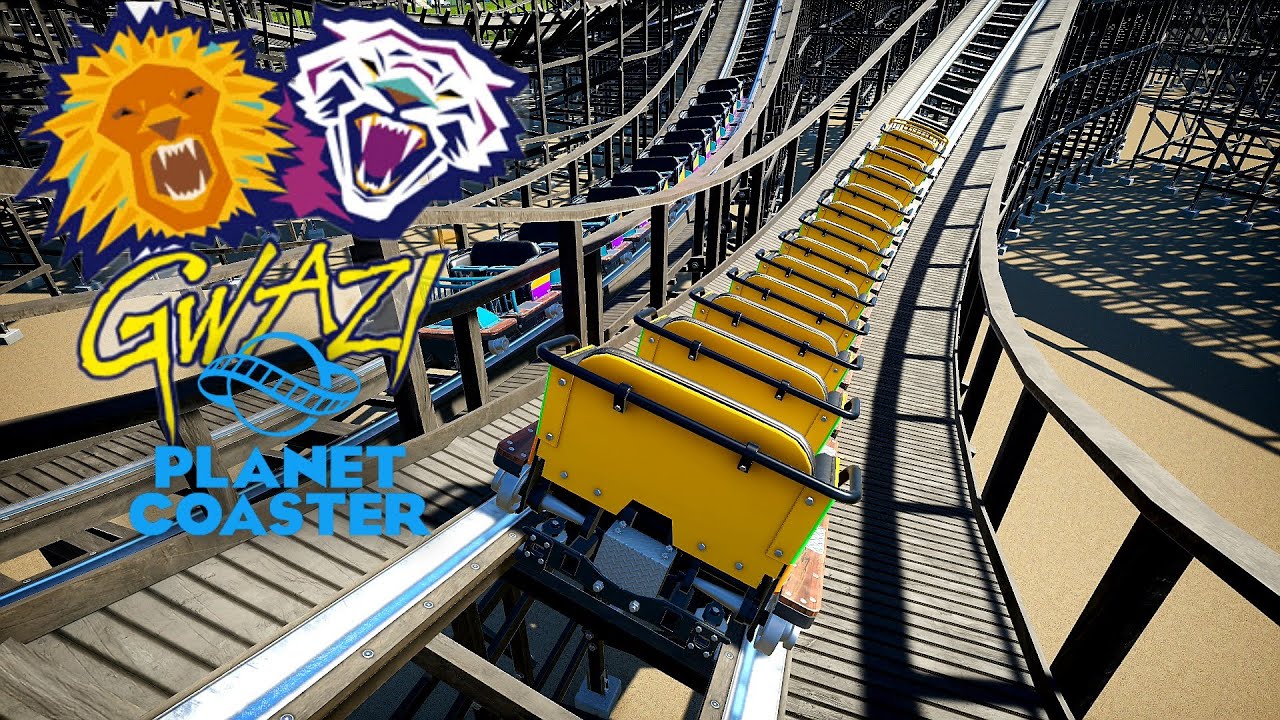 Gwazi | (Lion) Off-Ride View - Busch Gardens Tampa (Planet Coaster ...