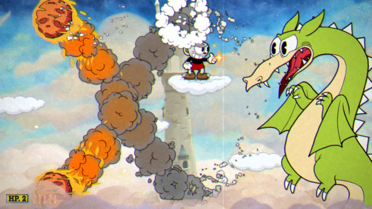 Cuphead - 8 - The Calico Dragon - YouTube