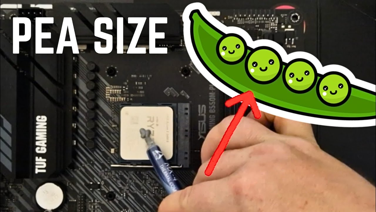 How To Add Thermal Paste to CPU + Safety Instructions ️ - YouTube