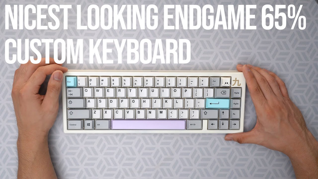 Most Beautiful ENDGAME 65% Keyboard? Quantrik Kyuu Keyboard Short Term ...