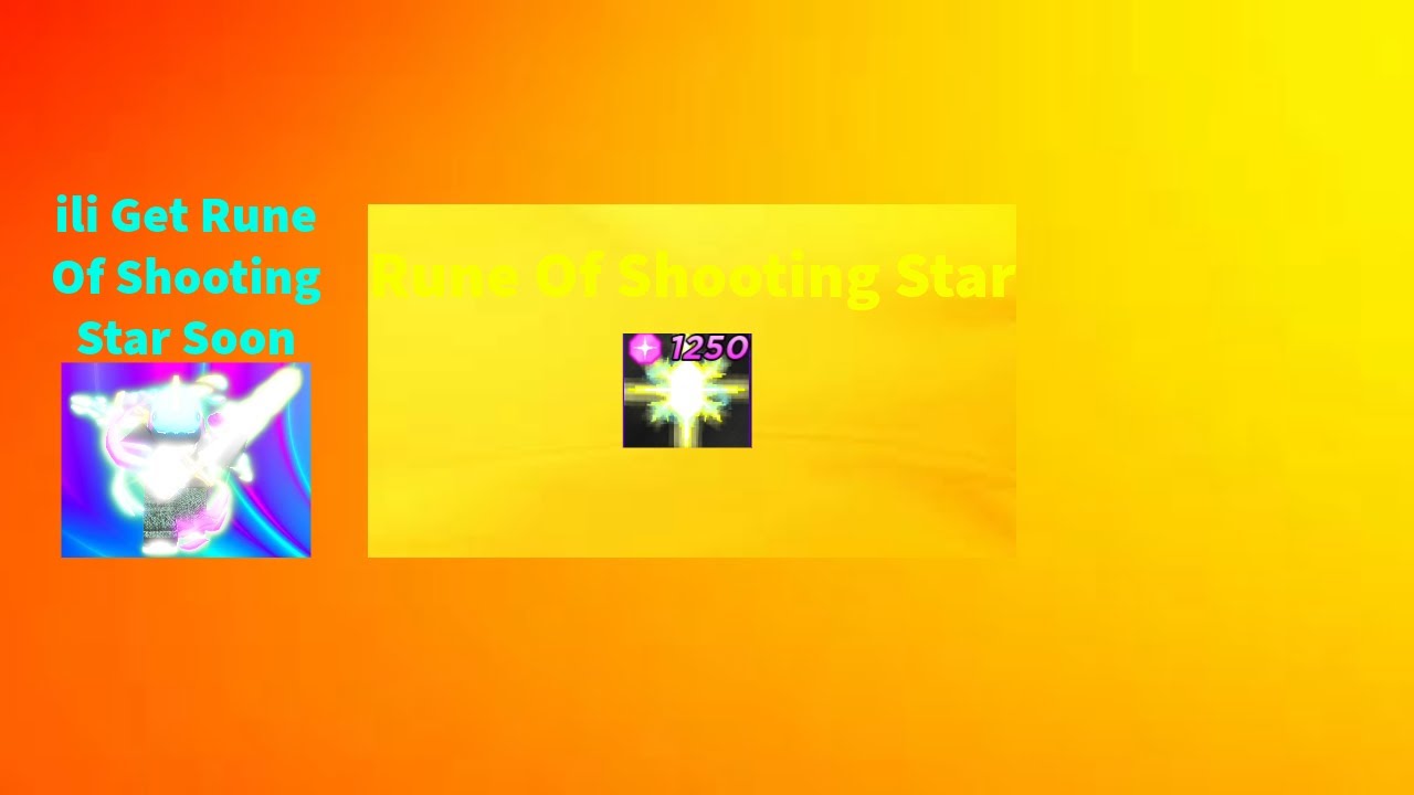 Roblox DAY 1 Getting Rune Of Shooting Star in RPG Simulator - YouTube