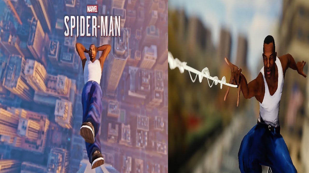 Carl Johnson - CJ es el nuevo Spider-Man 2 - YouTube