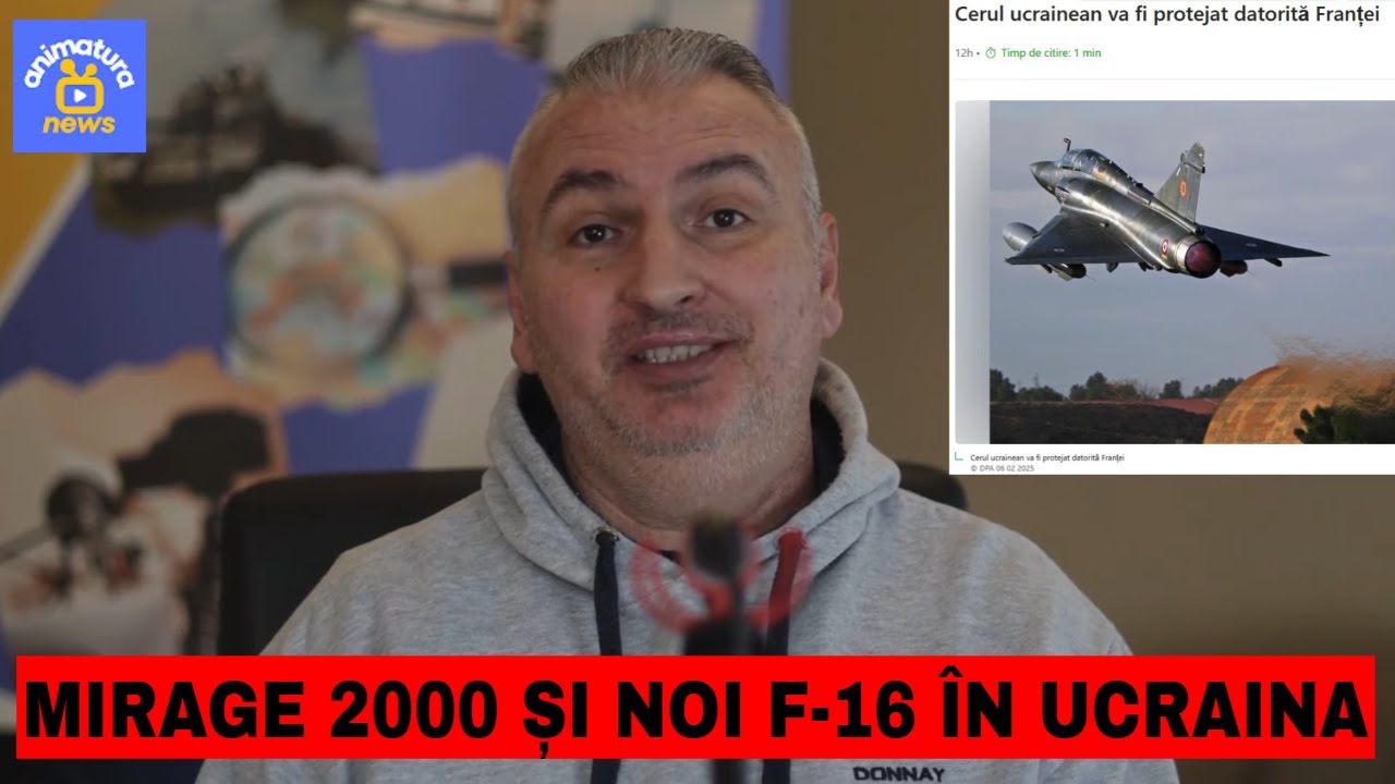 AFU a primit avioane Mirage 2000 și noi F-16 săptămâna aceasta! - YouTube