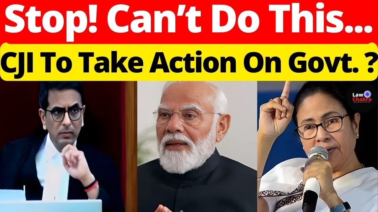 Stop! Can't Hold Bills; CJI Issue Notice To Union Govt. #lawchakra # ...