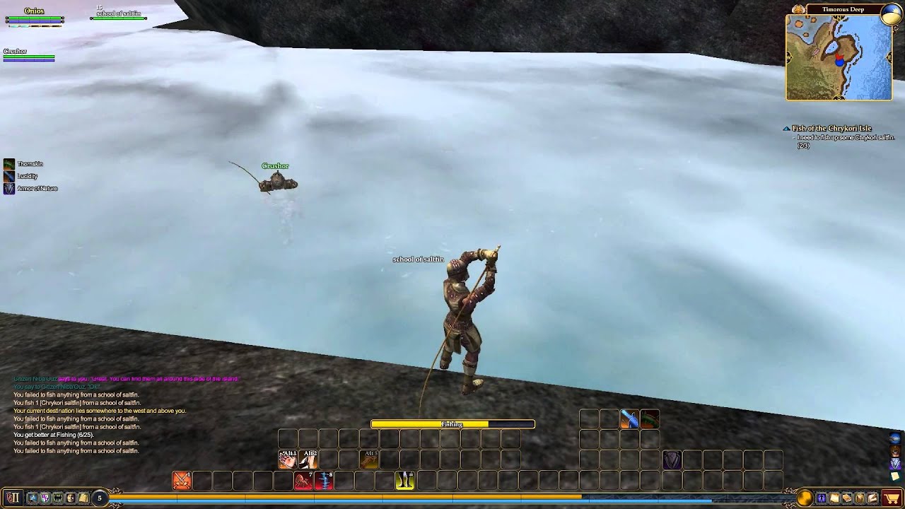 EverQuest 2 - Timorous Deep - Citizen Niba'Ouz - Fish of the Chrykori ...