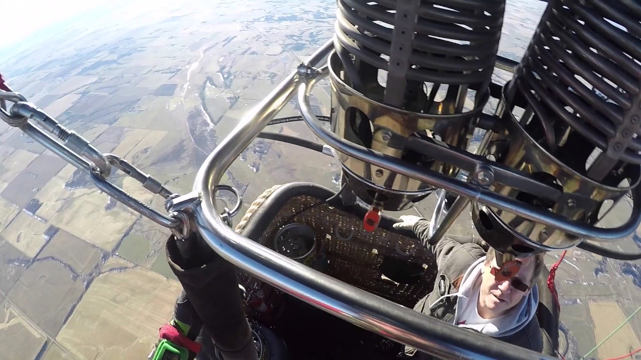 Hot Air Balloon Skydive!!! Balloons Are Fun at Any Age - YouTube