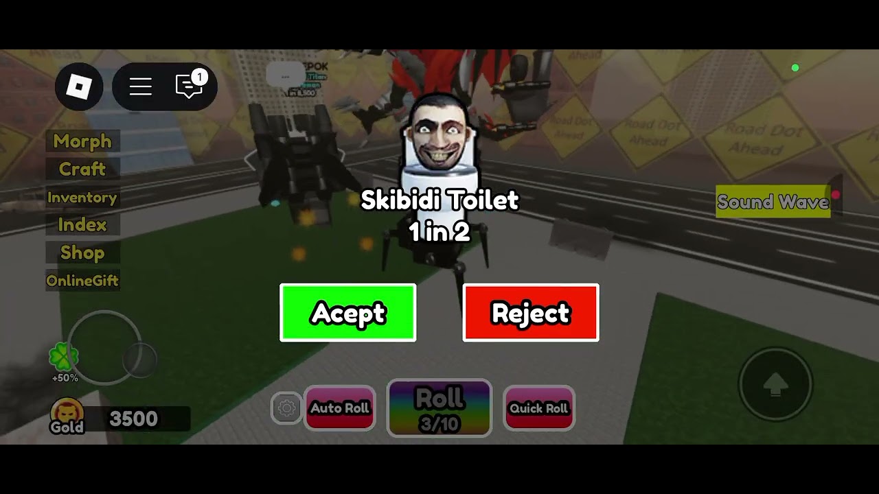 skibidi toilet rng Roblox - YouTube