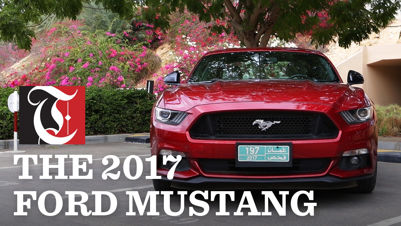 Test driving the 2017 Ford Mustang in Oman - YouTube