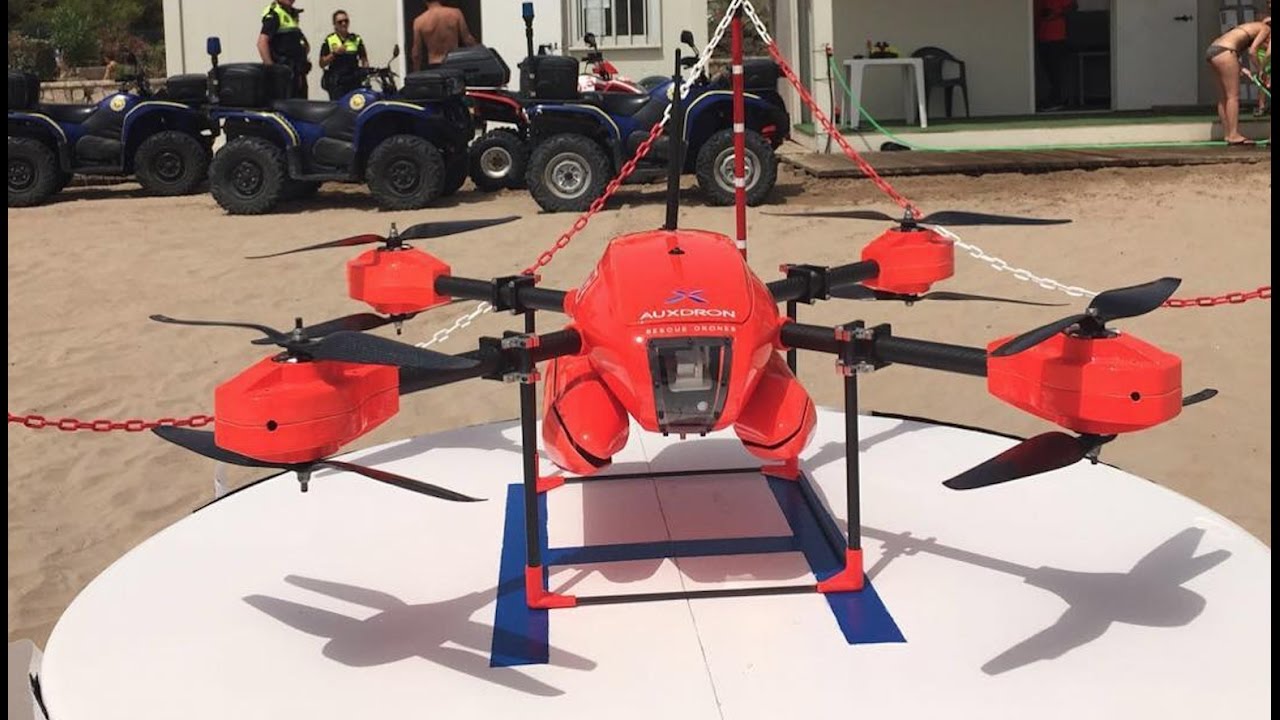 [NEW] Life-Saving Drone: Spain's Auxdron - YouTube