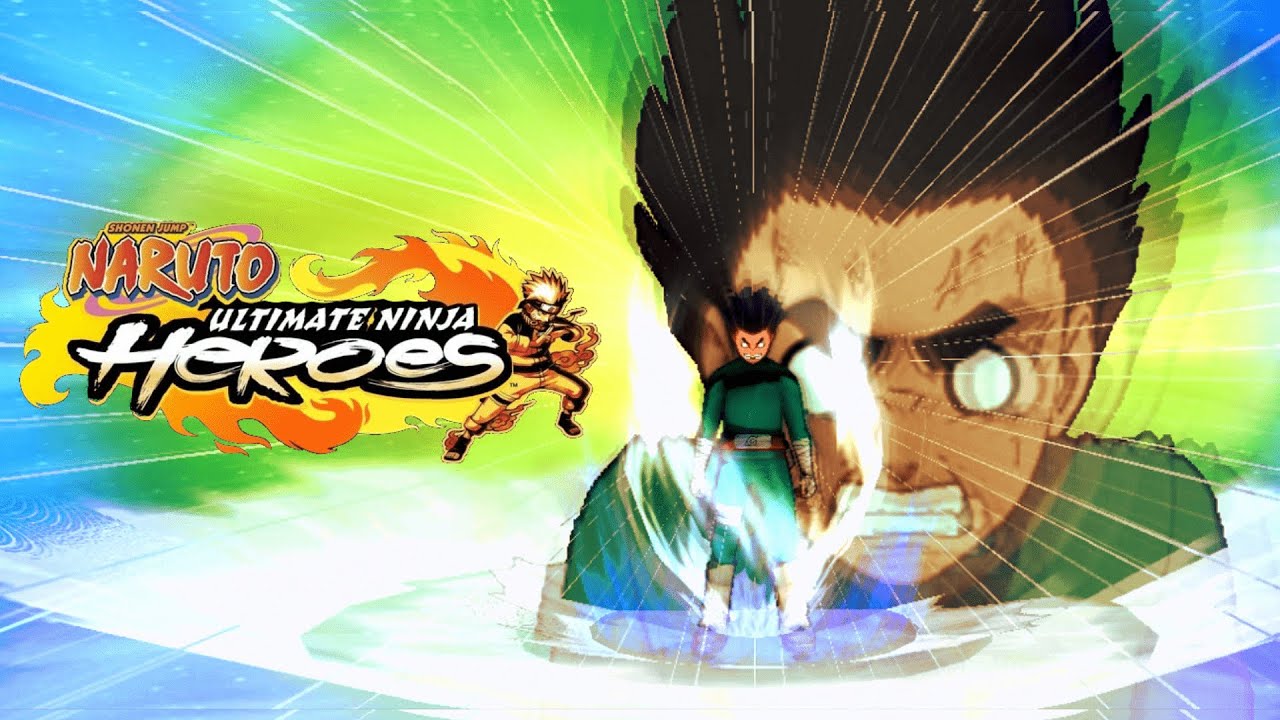ROCK LEE VS NEJI | NARUTO: ULTIMATE NINJA HEROES | PSP - YouTube