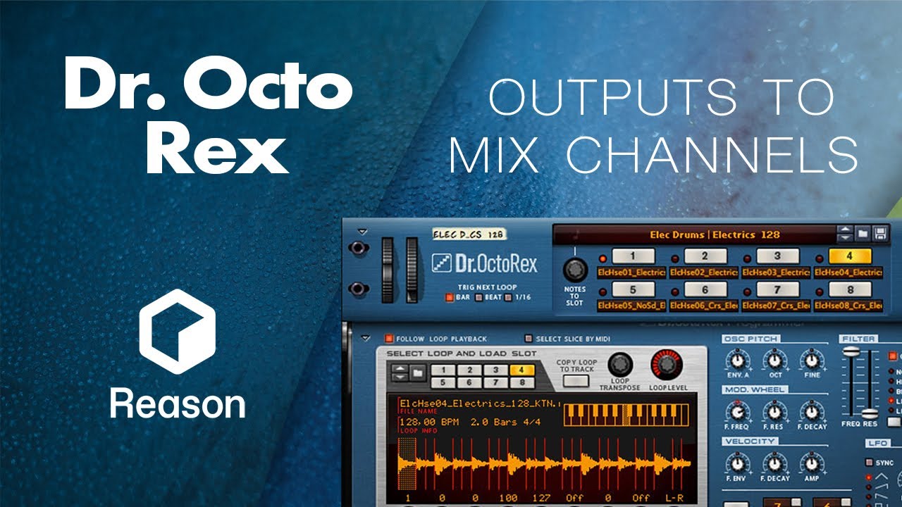 Dr. Octo Rex Outputs To Mix Channels - YouTube