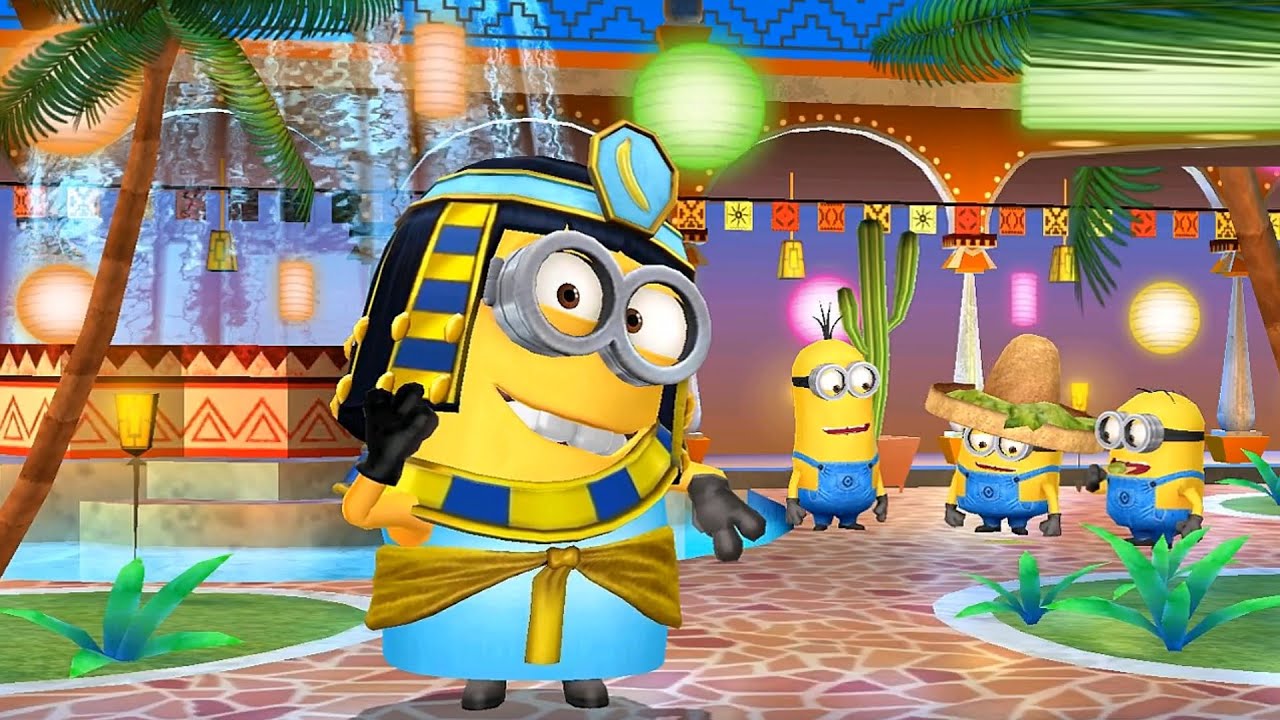 Minion rush costume Cleopatra minion golden ticket costume Eduardos ...