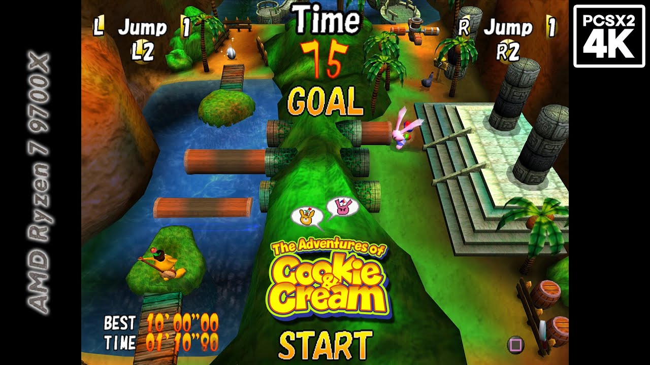 The Adventures of Cookie & Cream (4K / 2160p / 60fps) | PCSX2 Emulator ...