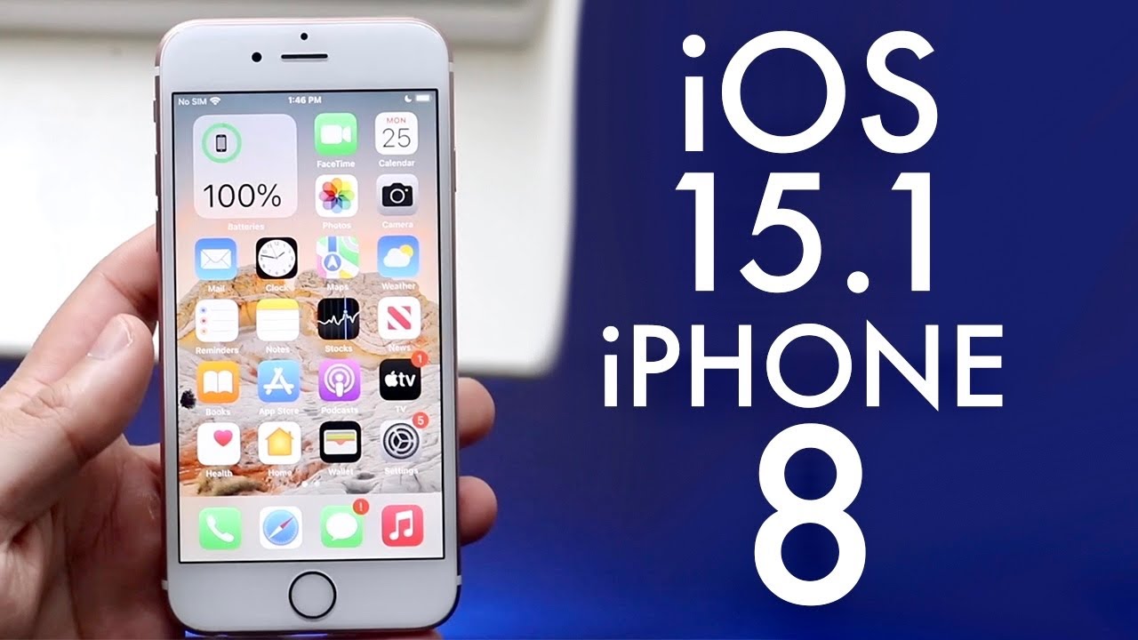 iOS 15.1 On iPhone 8! (Review) - YouTube
