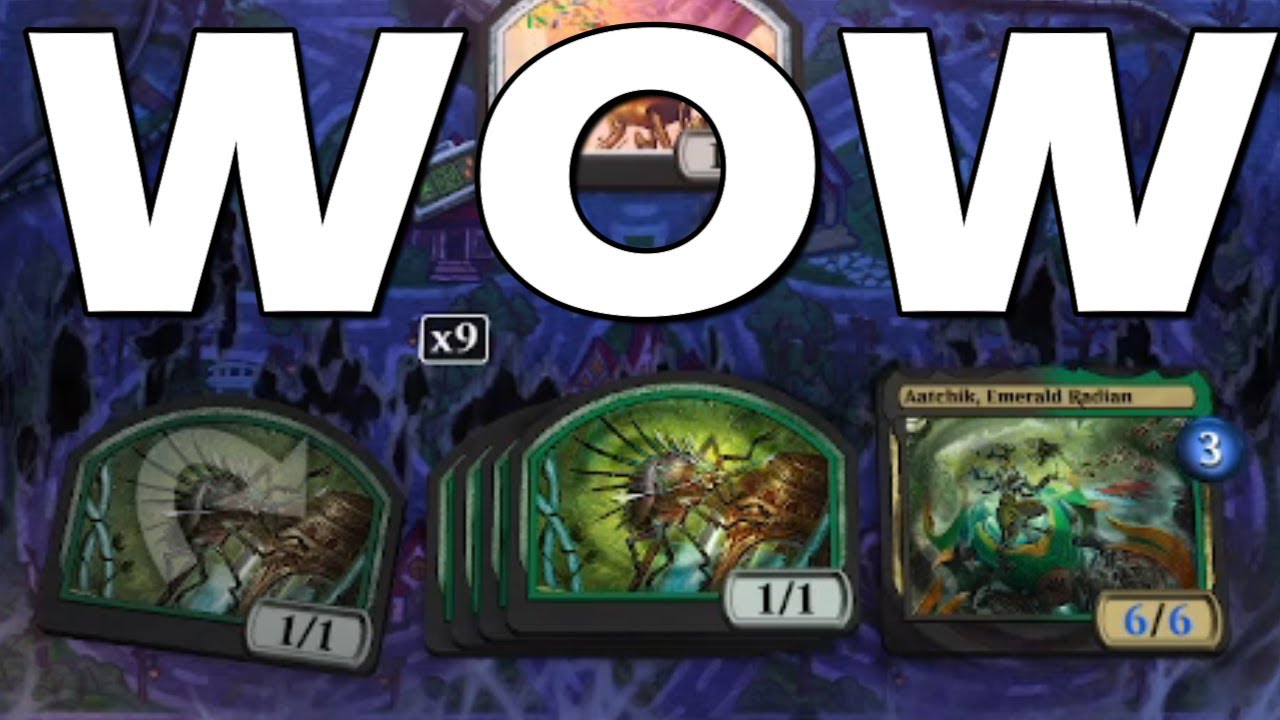 Aatchik is the Best Card in Aetherdrift | Mtg - YouTube