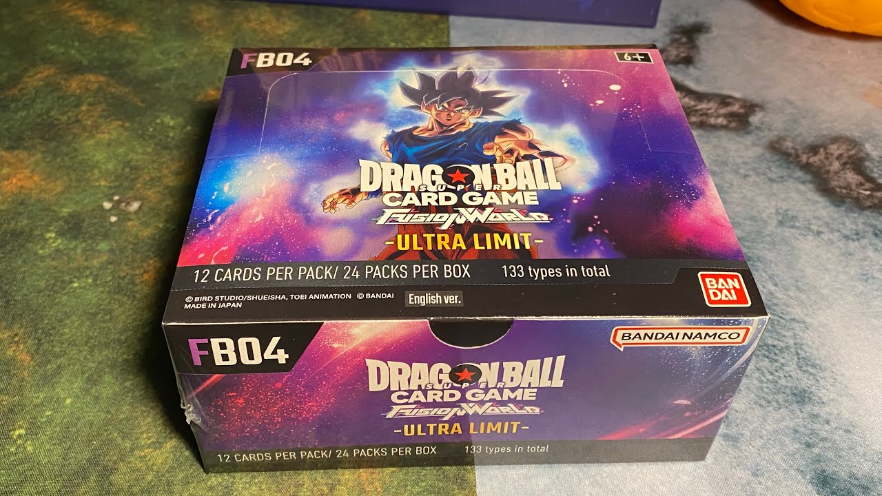 Dragon Ball Super Fusion World Set 4 Ultra Limit Booster Box! - YouTube