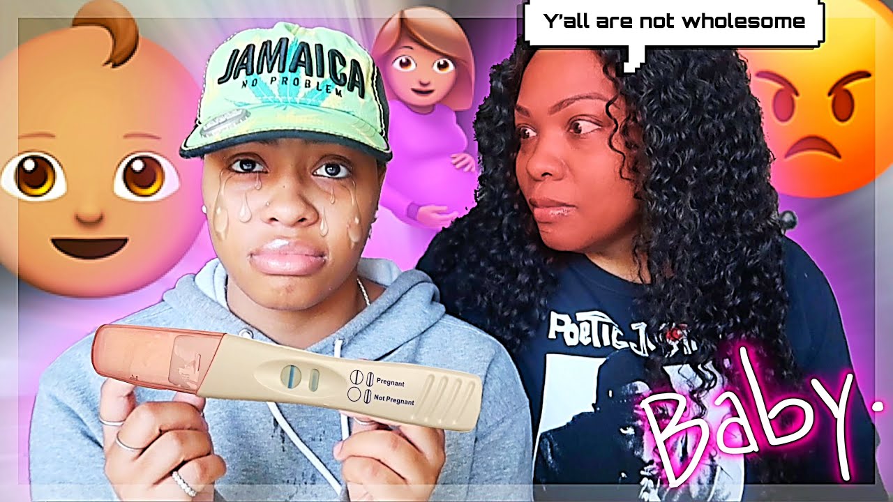 Im Pregnant Prank On Mom Crazy Reaction Youtube