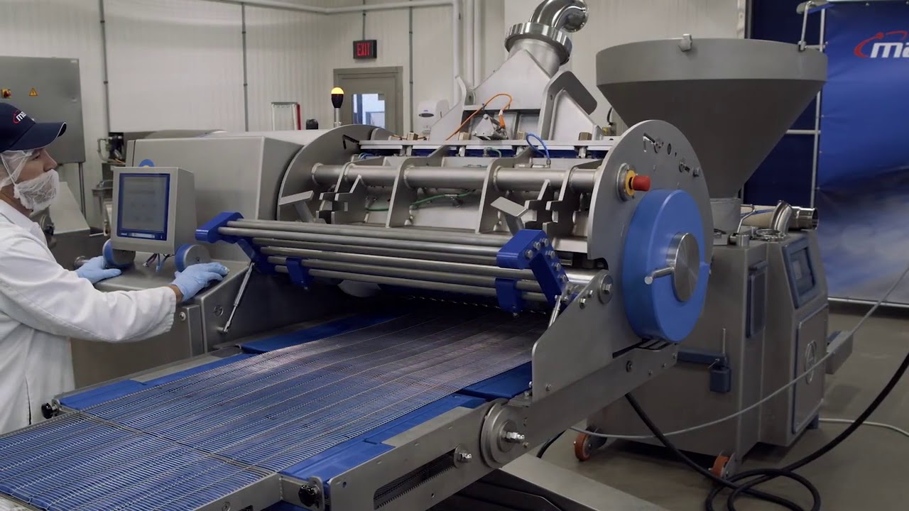 Φορμάρισμα τροφών (Pet Food) - Marel Forming Line - YouTube