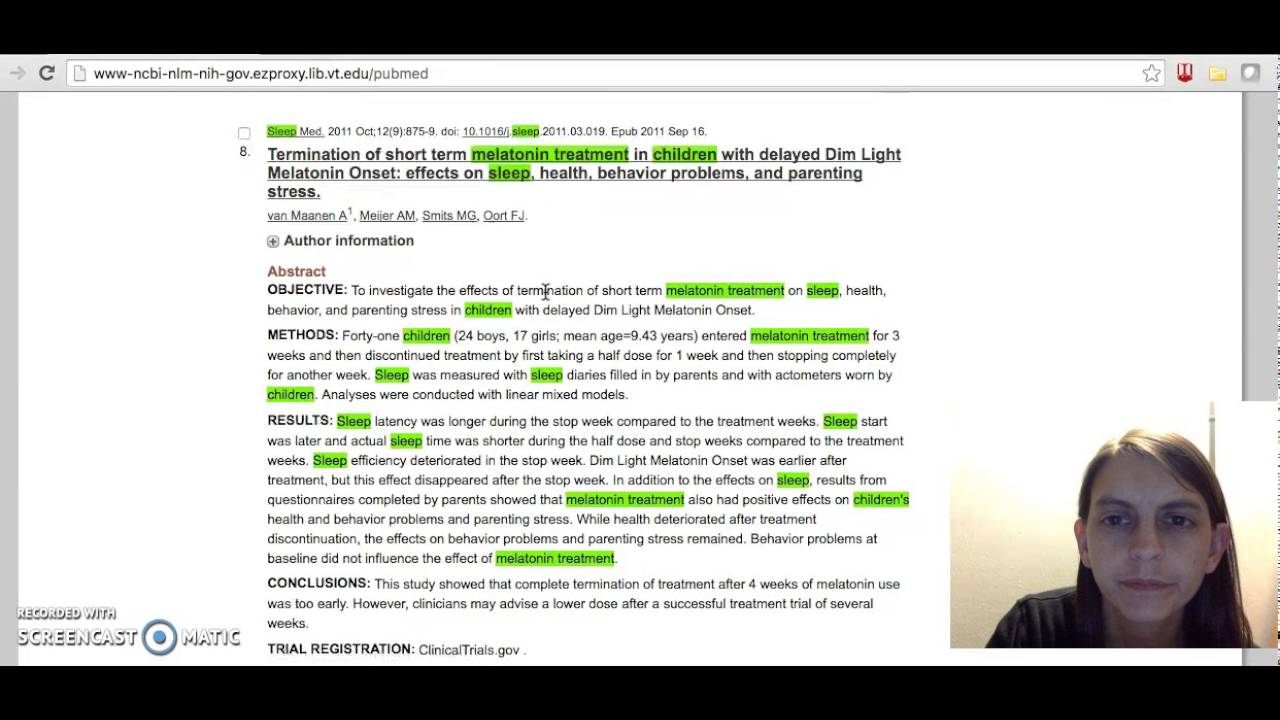 HNFE 2014 Practice Example - Finding A Peer Reviewed Research Article ...